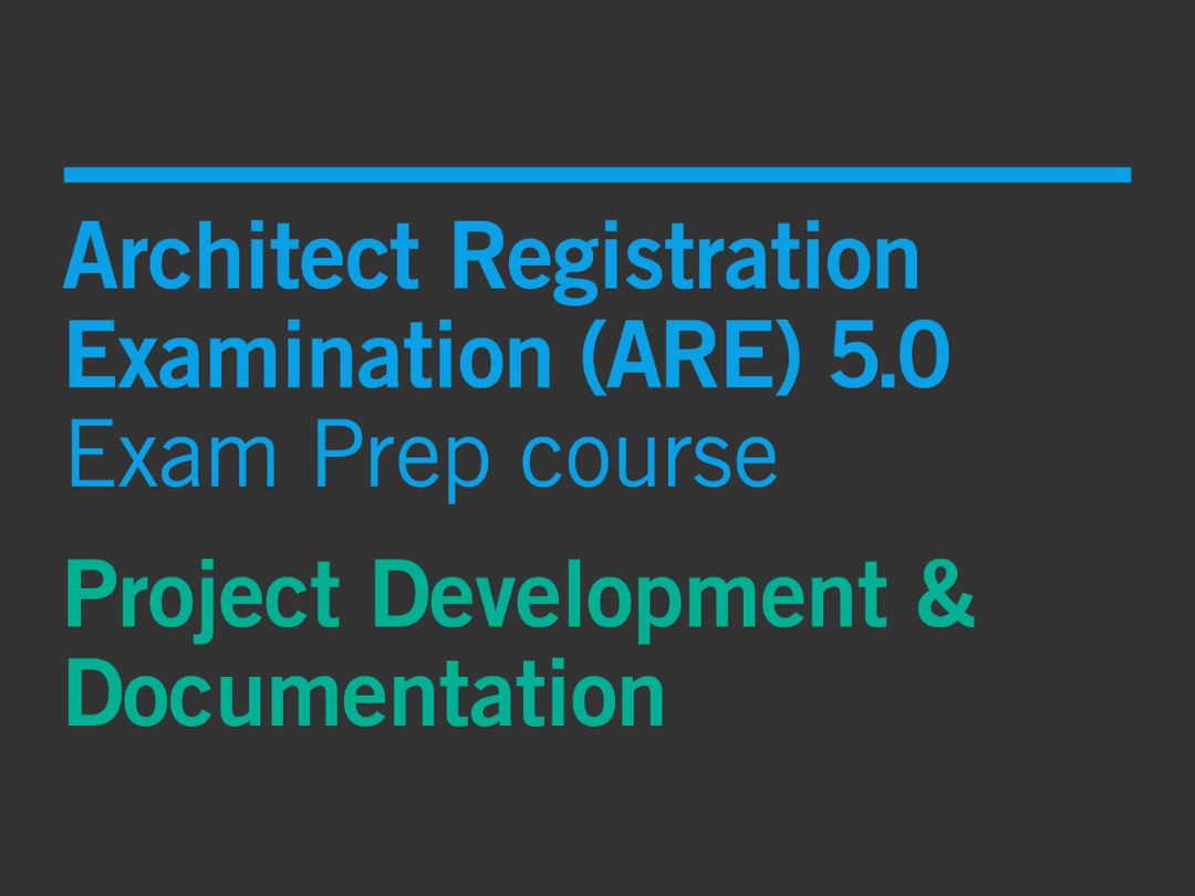 ARE 5.0 Exam Prep Course - AIA Arizona