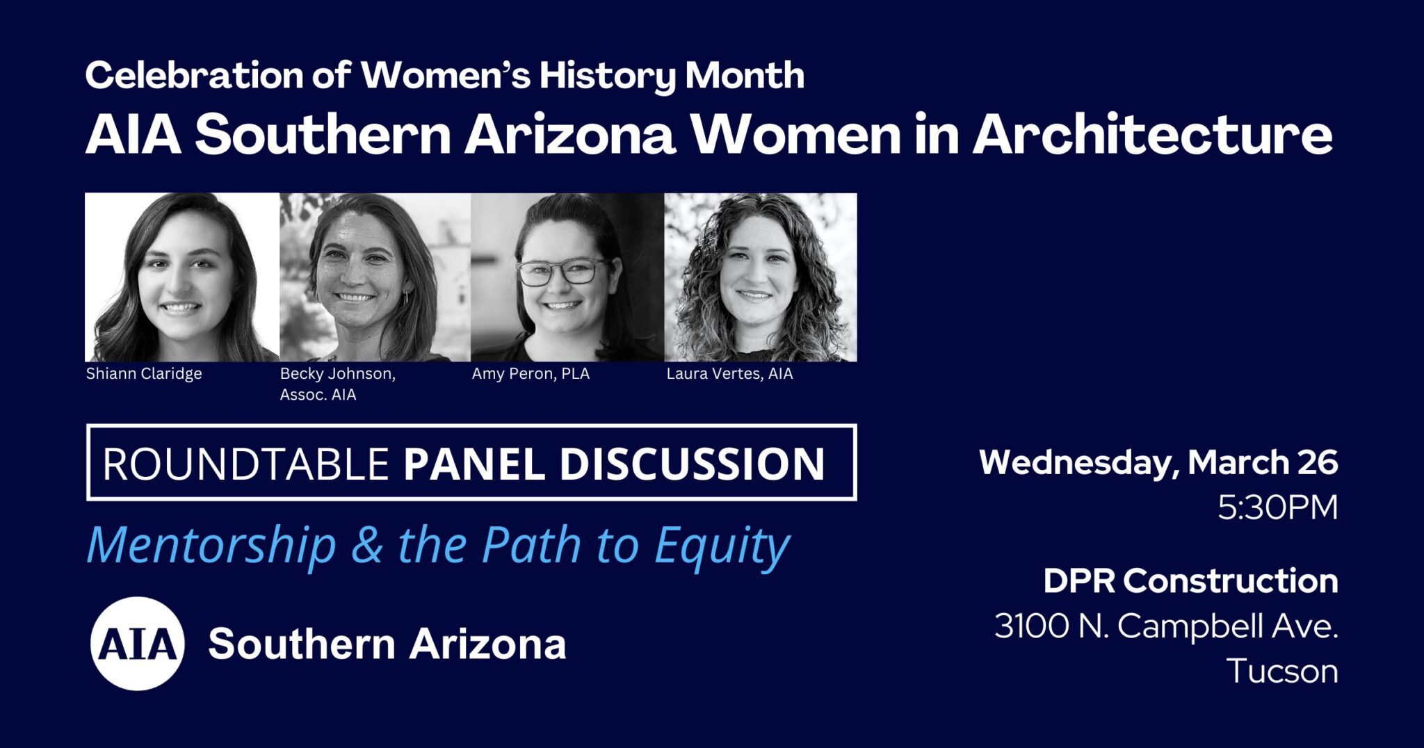 AIA Southern Arizona Women in Architecture Panel - AIA Arizona