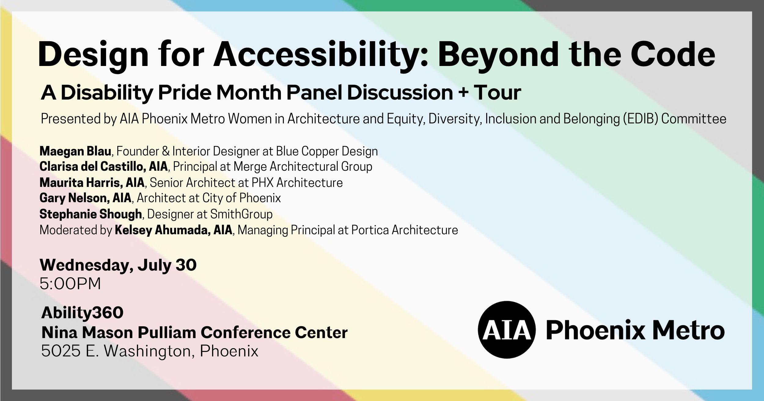 Design for Accessibility: Beyond the Code - AIA Arizona